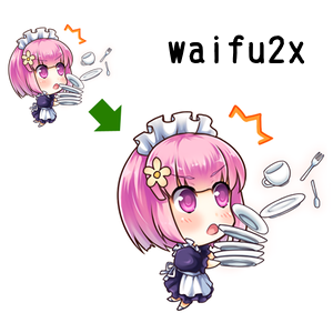 waifu2x-caffe：キレイに画像を拡大 waifu2x の Windows 版 | Thought is free